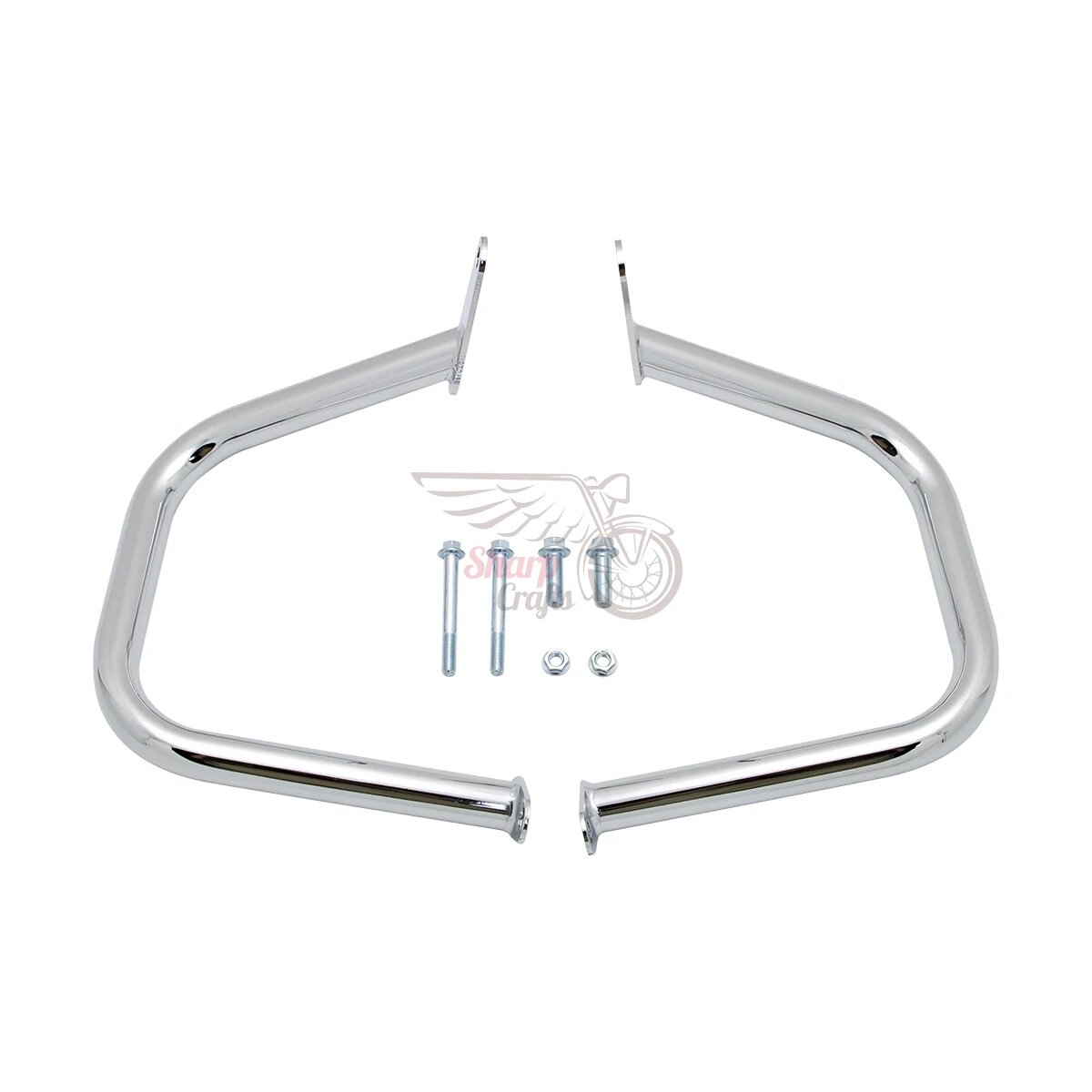 Защита двигателя, дорожный бампер для Yamaha Dragstar V-Star XVS 400 650 Classic 98-13 Dragstar DS 400 650 Custom 1997-2013 гг. CHROME