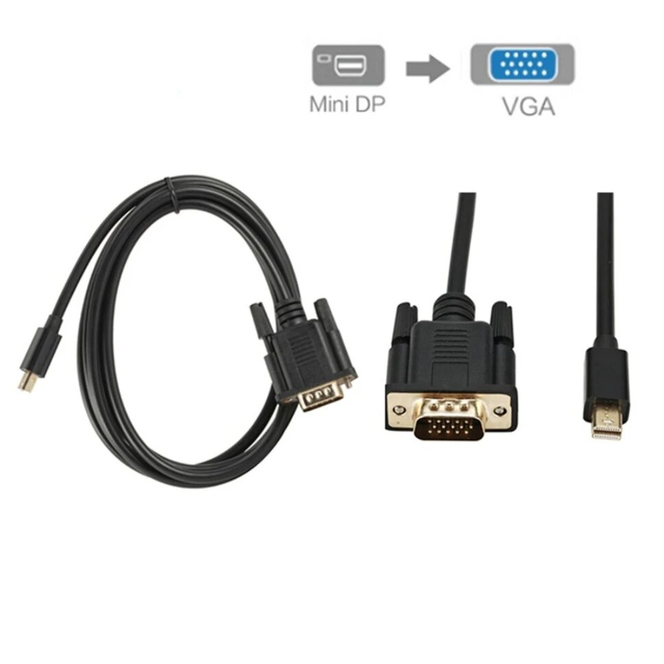 Mini DP-VGA переходник 1080p