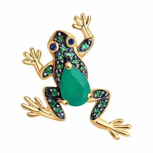 Подвеска The Jeweller, красное золото, 585 проба, агат