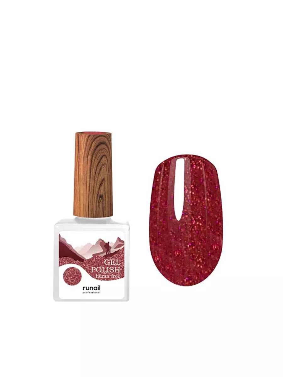 Гель-лак RuNail Professional, Gel polish (hema free) №8604, 10 мл