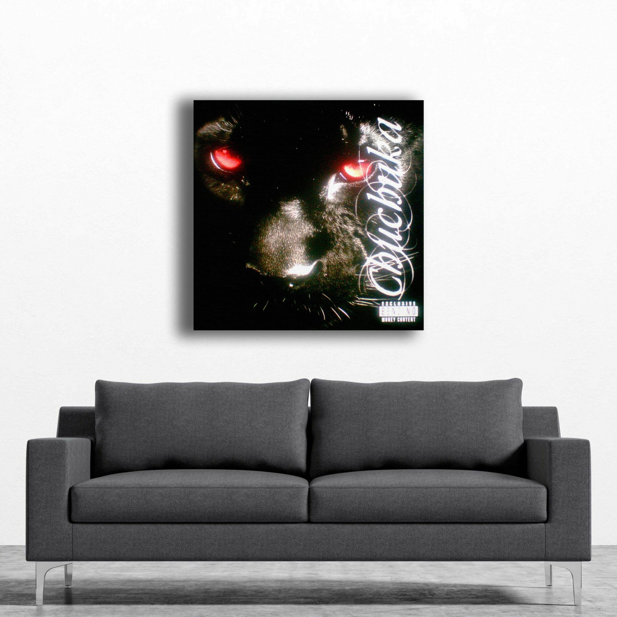 Картина на холсте Big Baby Tape / биг бейби тейп / 40*40