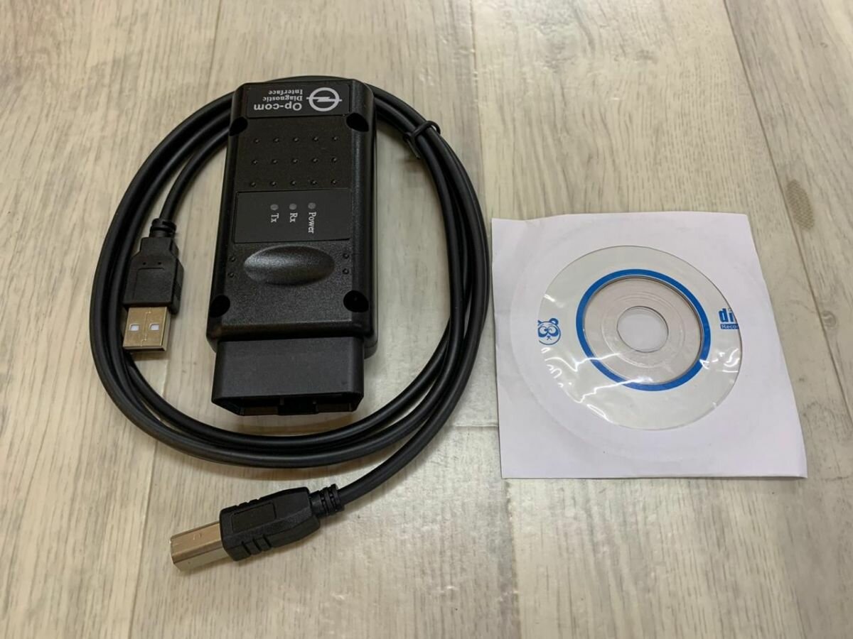 Диагностический кабель OP-COM для Opel Версия 1.99