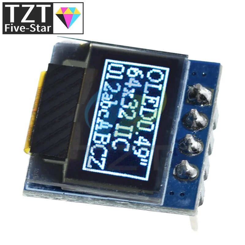 OLED-дисплей TZT 0,49 дюйма белый 64x32 1PCS