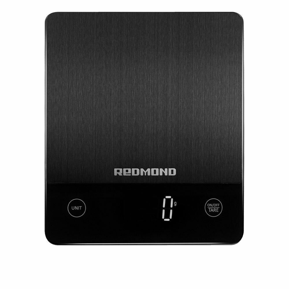 Кухонные весы REDMOND RS-M765, черные, сенсорное управление, автоматическое выключение
