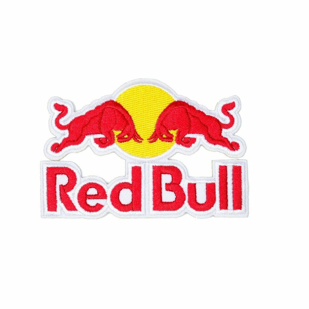 Нашивка на одежду redbull термонашивка
