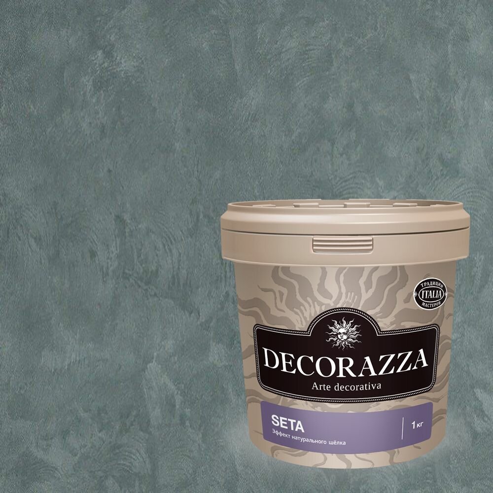 Декоративная штукатурка с эффектом натурального шелка Decorazza Seta (1кг) ST 11-125