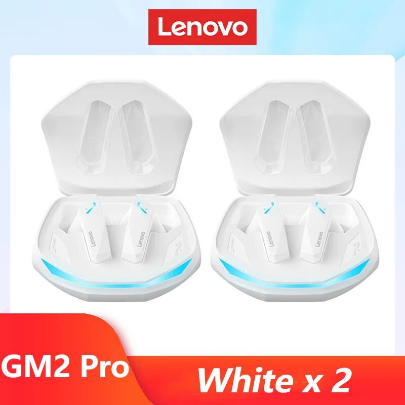 Lenovo GM2 Pro White 2 беспроводные наушники