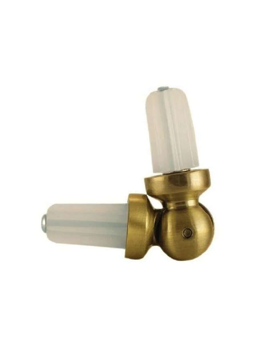 Соединитель эркерный для карниза Ст. зол. 16мм Corcon1-BR16