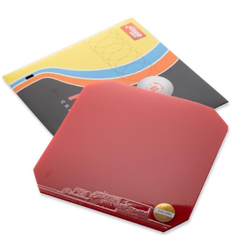 Накладка для настольного тенниса DHS PF4-50 (цвет: красный, 2.2мм, soft)