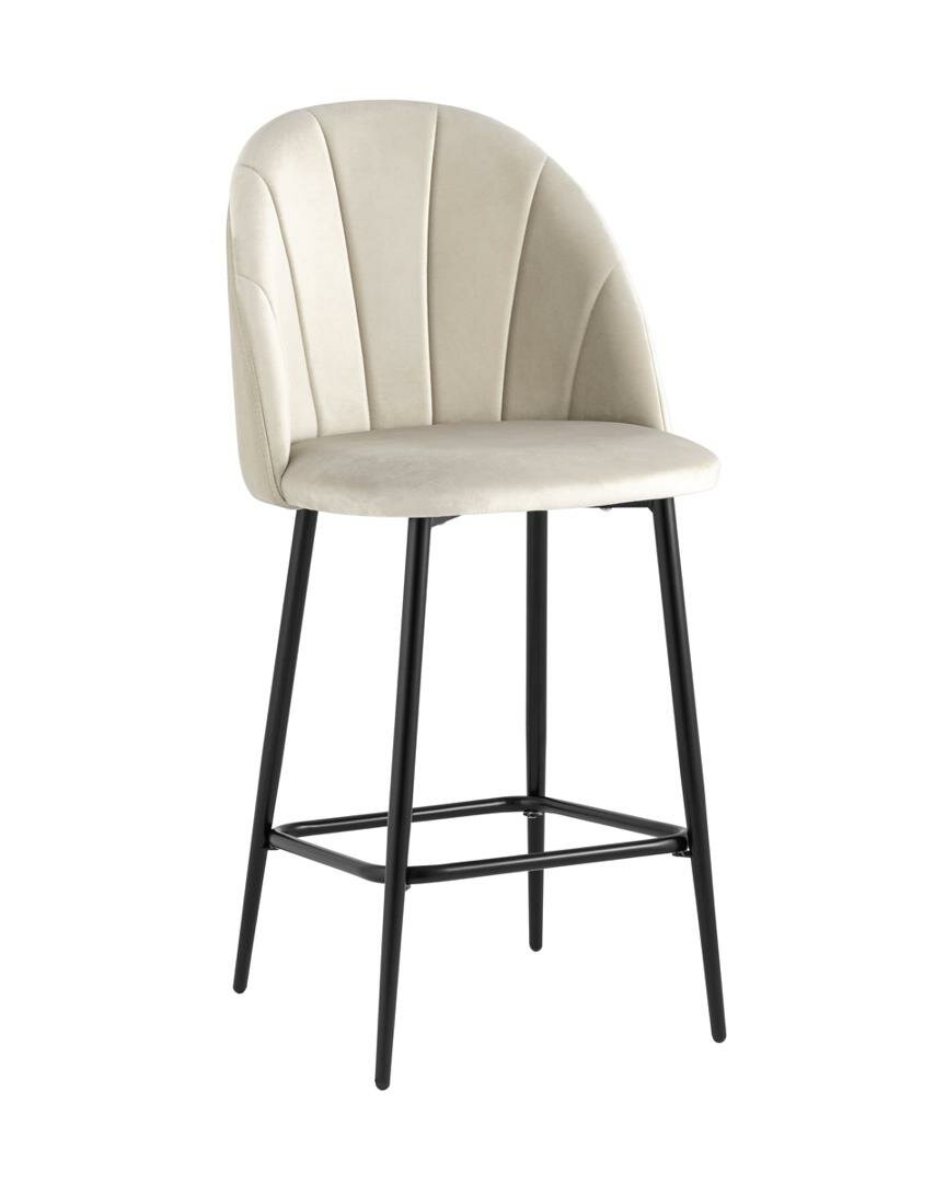 Стул полубарный Stool Group Стул полубарный Логан SN велюр бежевый арт. УТ000042210