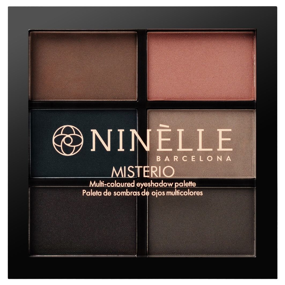 Мультицветная палетка теней для век Ninelle Misterio Multi-Coloured, 527 морская бездна