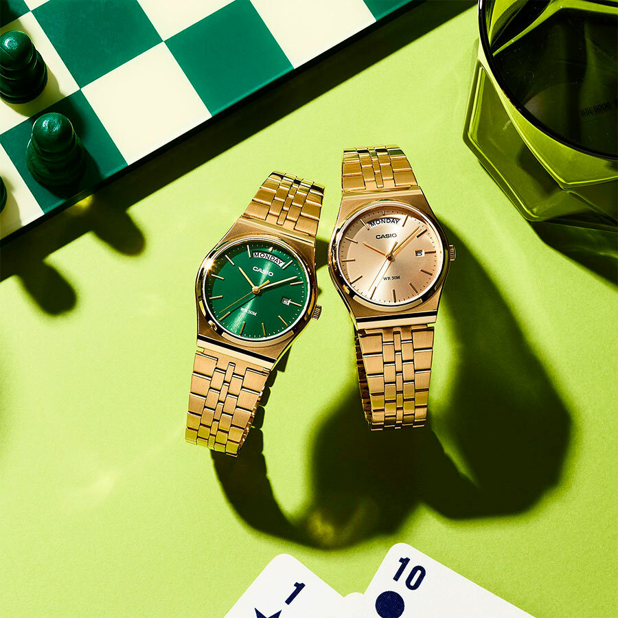 Наручные часы CASIO Collection, золотой — фото 1