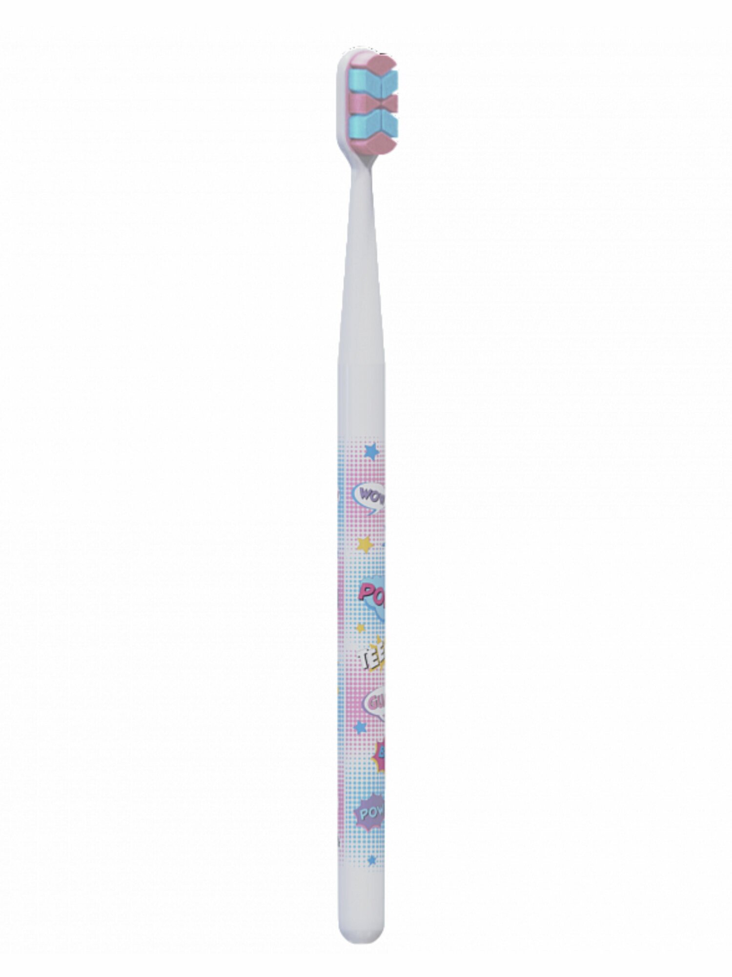 Зубная щётка MontCarotte White Toothbrush для ежедневной чистки зубов и дёсен