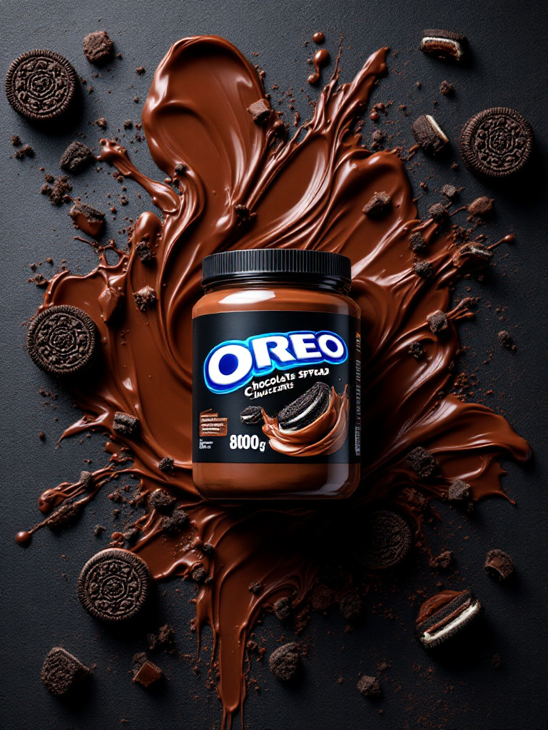 Шоколадная паста 800гр, создана по мотивам печенья "Орео" для Вас