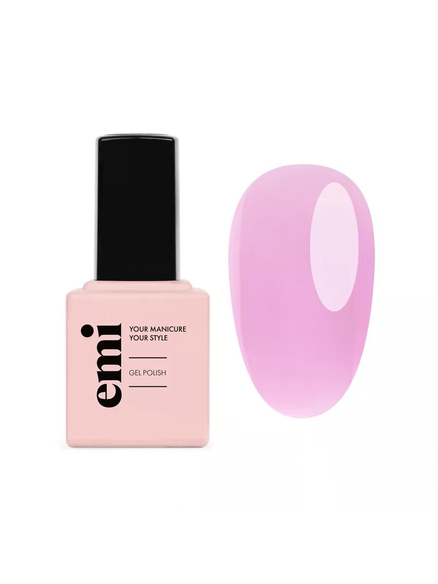 E.Mi Базовое покрытие Base Gel, №15 Французский розовый, 9