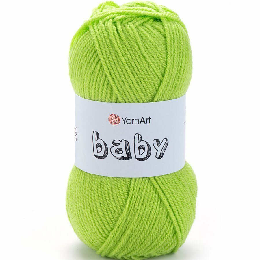 Пряжа Yarnart BABY 13854 салат (5 мотков)