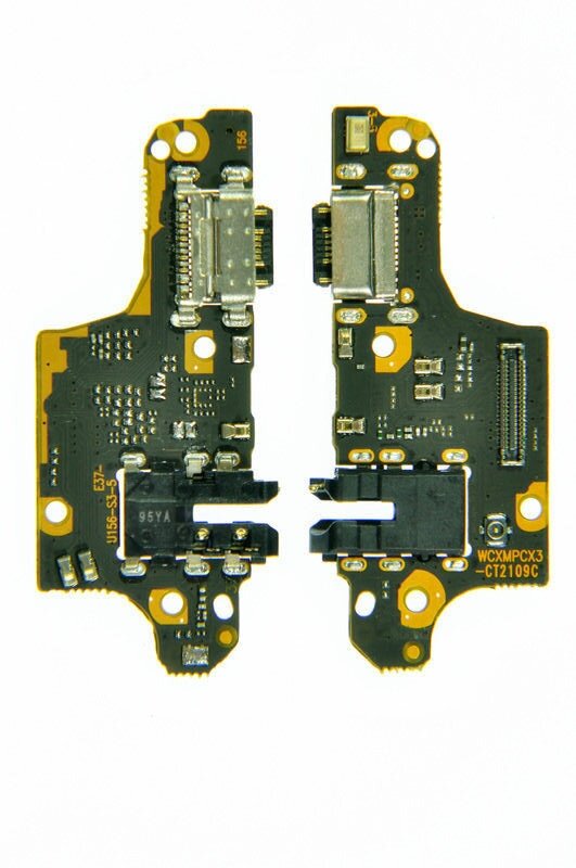 Шлейф для Xiaomi Poco X3 Pro/X3 NFC (M2007J20CG)+системный разъем+разъем гарнитуры