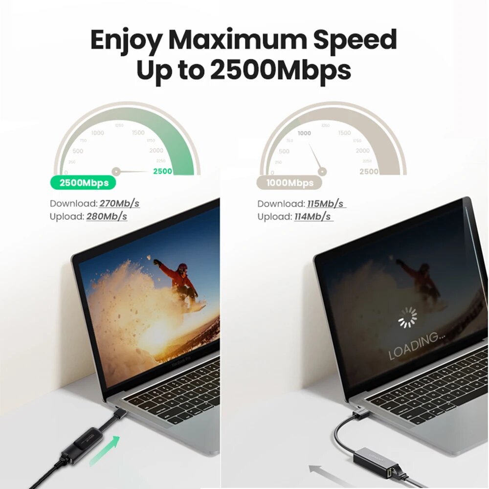 USB 3.0 Ethernet адаптер 1000Mbps — фото 1