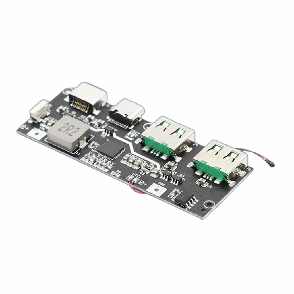 Блок питания мощностью 22,5 Вт, 5-портовый мобильный модуль быстрой двусторонней зарядки