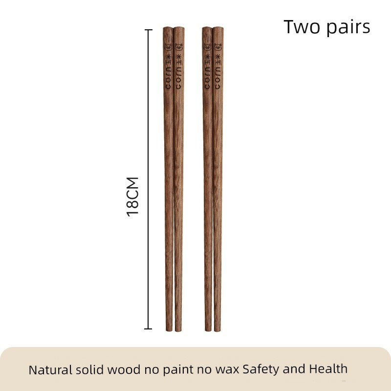 Кукурузные детские палочки для еды, бытовые деревянные палочки для еды для детей 6-12 лет, нескользящие, устойчивые к