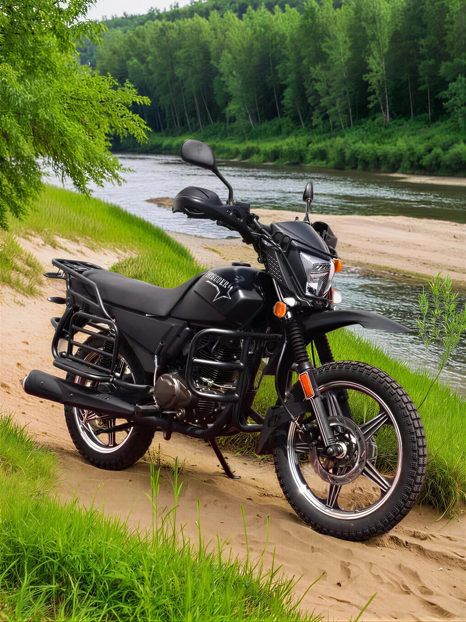 Мотоцикл INTRUDER 200 BLACK с ПТС