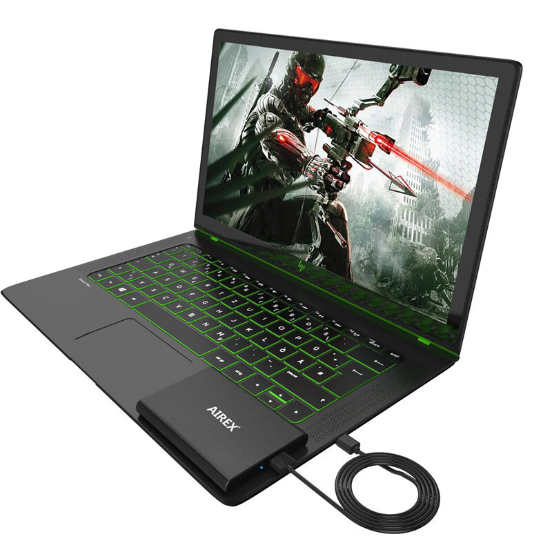 Внешний жесткий диск Airex Mobile 2.5inch Mechanical 500G 1T, металлический корпус, высокоскоростная передача данных, USB 3.0, для ноутбука