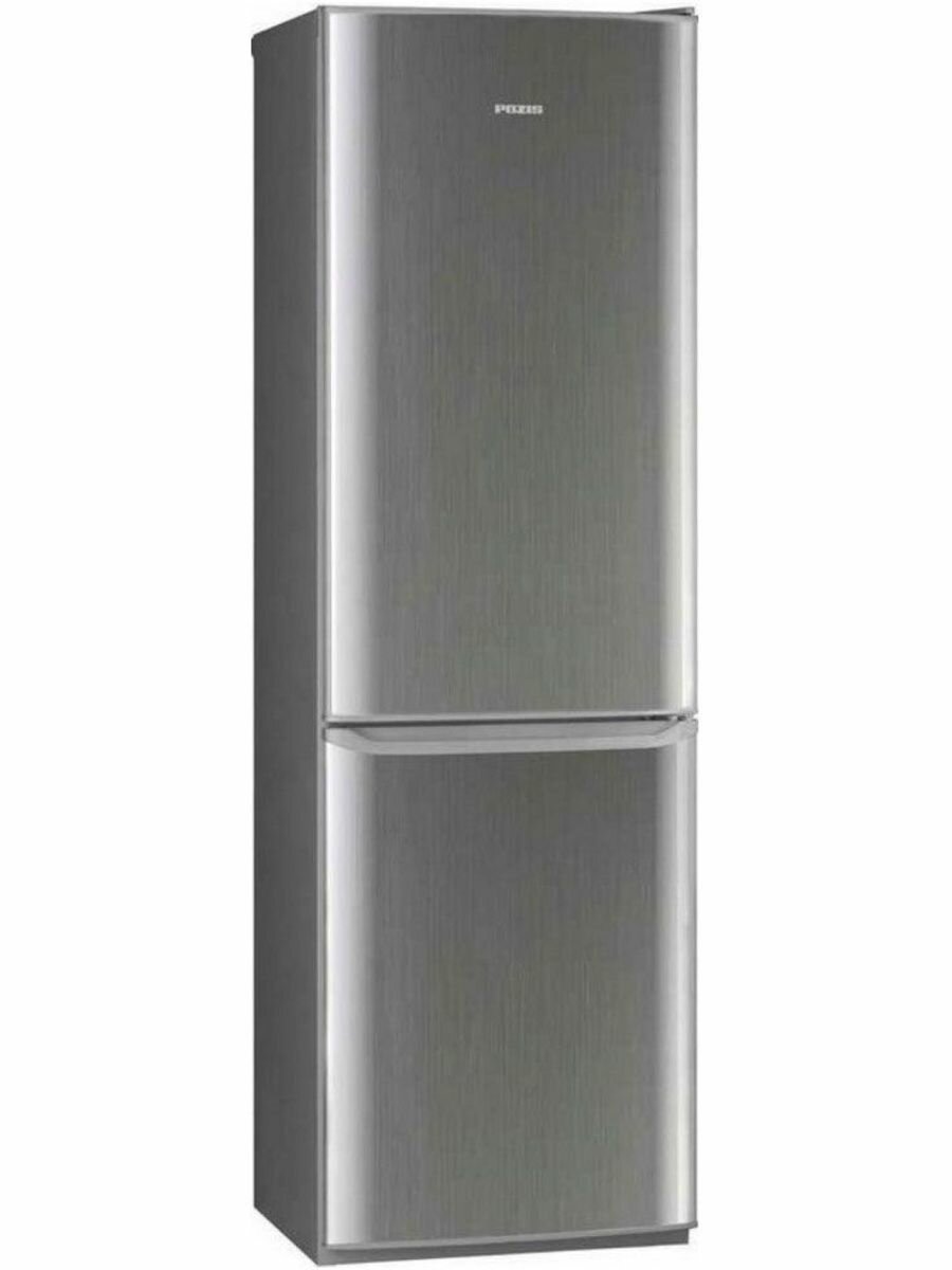 Холодильник Pozis RK-103 silver metal, капельная/ручная разморозка, серебристый