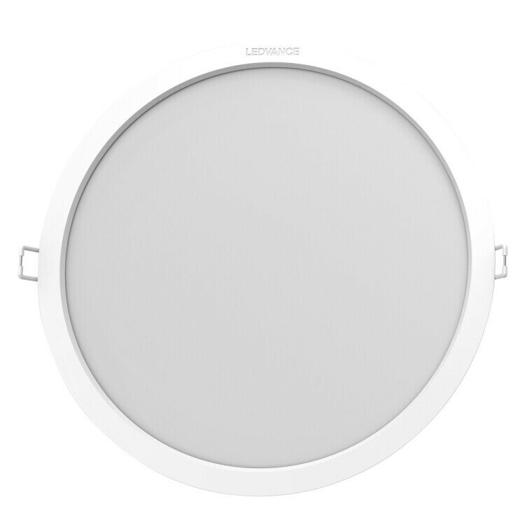 Светильник круглый встраиваемый (LED) 24Вт 2280лм 4000К D215х42мм IP44 бел LEDVANCE