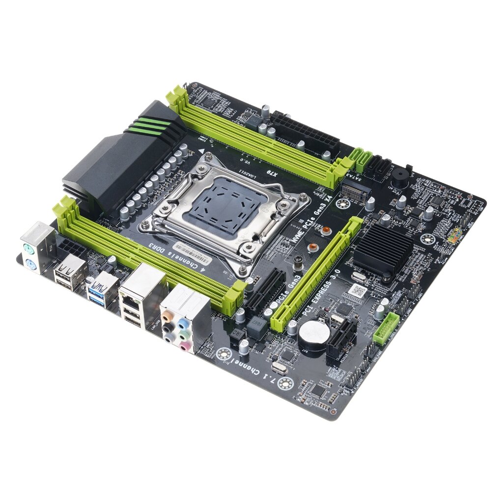 X79 рабочего материнская плата LGA 3.0 разъем 4 x DDR3 64 ГБ SATA 2689 PCI-E 16x для Xeon E5 V1 / V2 E5 2011 процесс