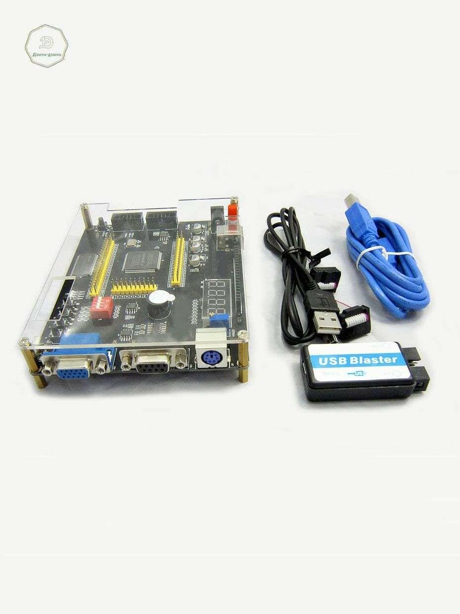 Образовательный DIY Kit OMDAZZ FPGA Altera CycloneIV EP4CE6 PCB демо-платы и JTAG AS программист с VGA UART PS2