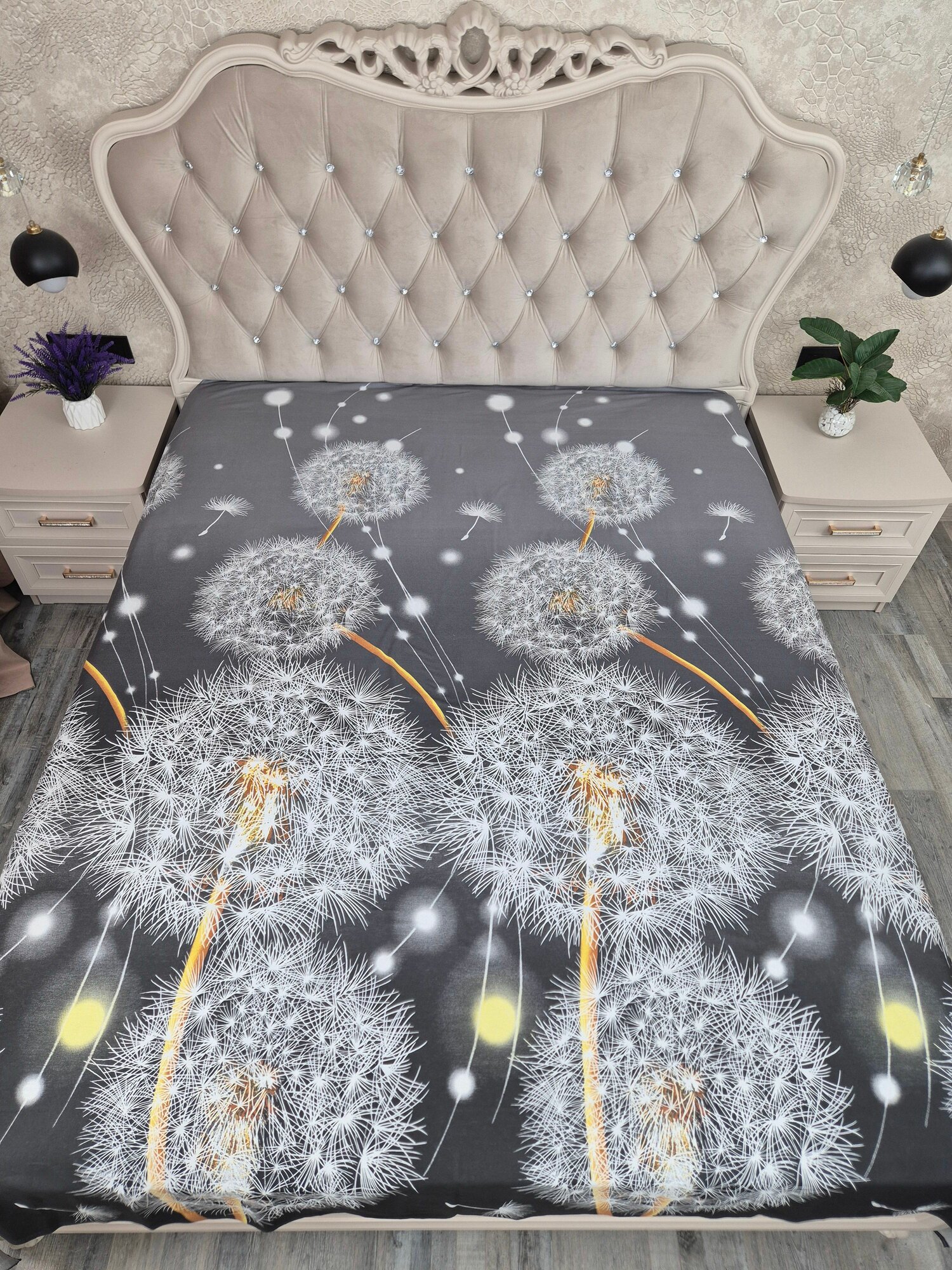 Простыня Бязь класическая Евро 220\240см Хлопок 100% производство Иваново плотность 120 гр/м2