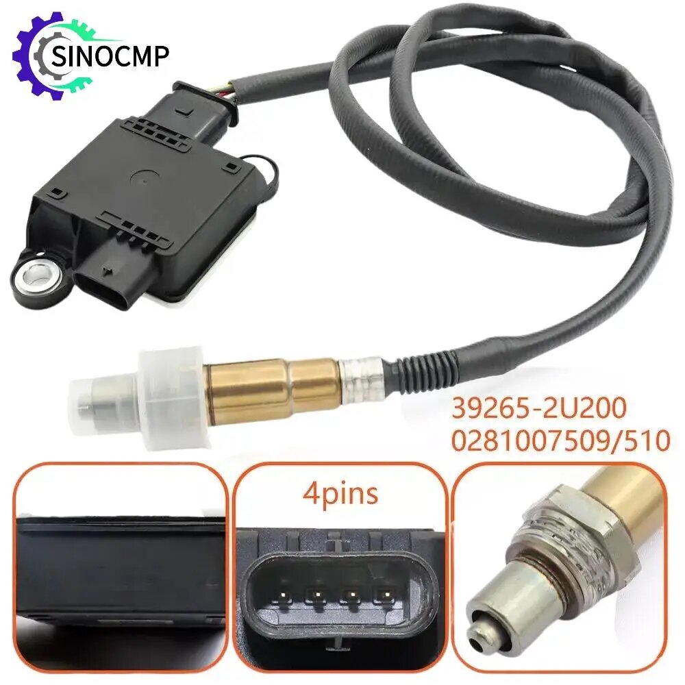 Датчик твердых частиц для Hyundai Tucson Kia Sportage PM Sensor 392652U200 39265-2U200 1277023337 0281007509 0281007510