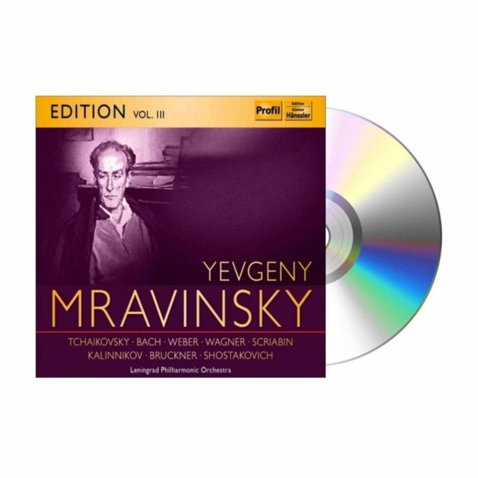 Музыка CD Yevgeni Mravinsky - Edition Vol.3, 6 x CD