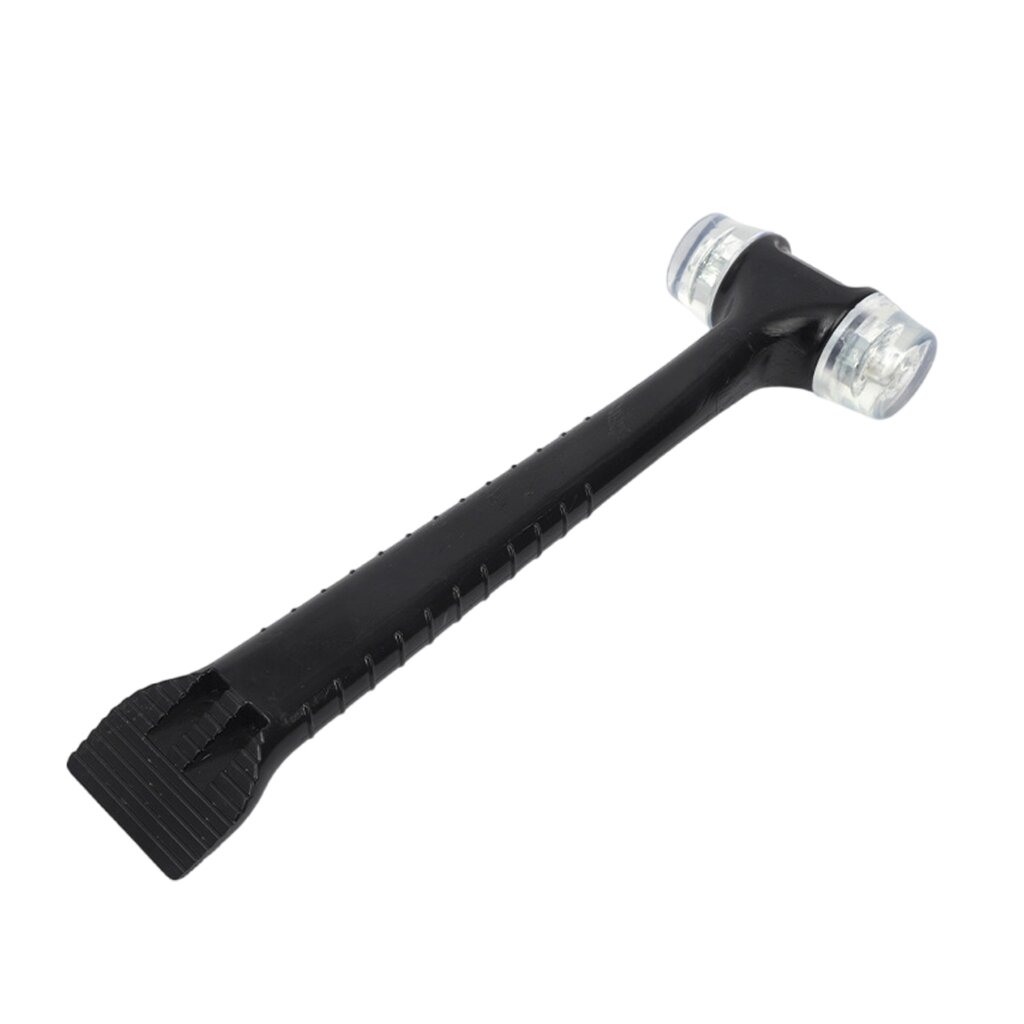 Монтажный Резиновый Молоток 2 В 1, Пластиковый Скребок Для Напольных Покрытий, Плитки, Оконных Проектов С Эргономичной Ручкой