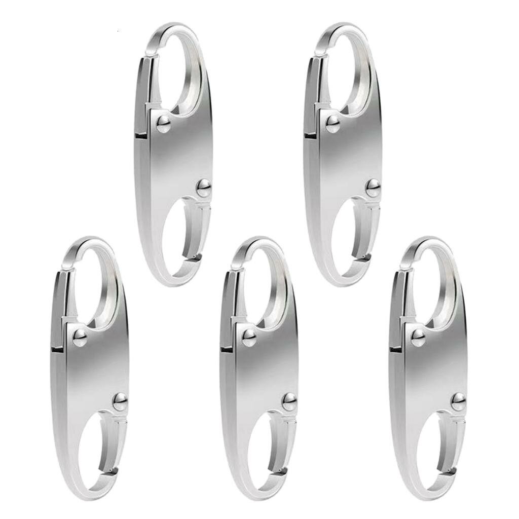 Застёжки-крючки для молний, Серебро