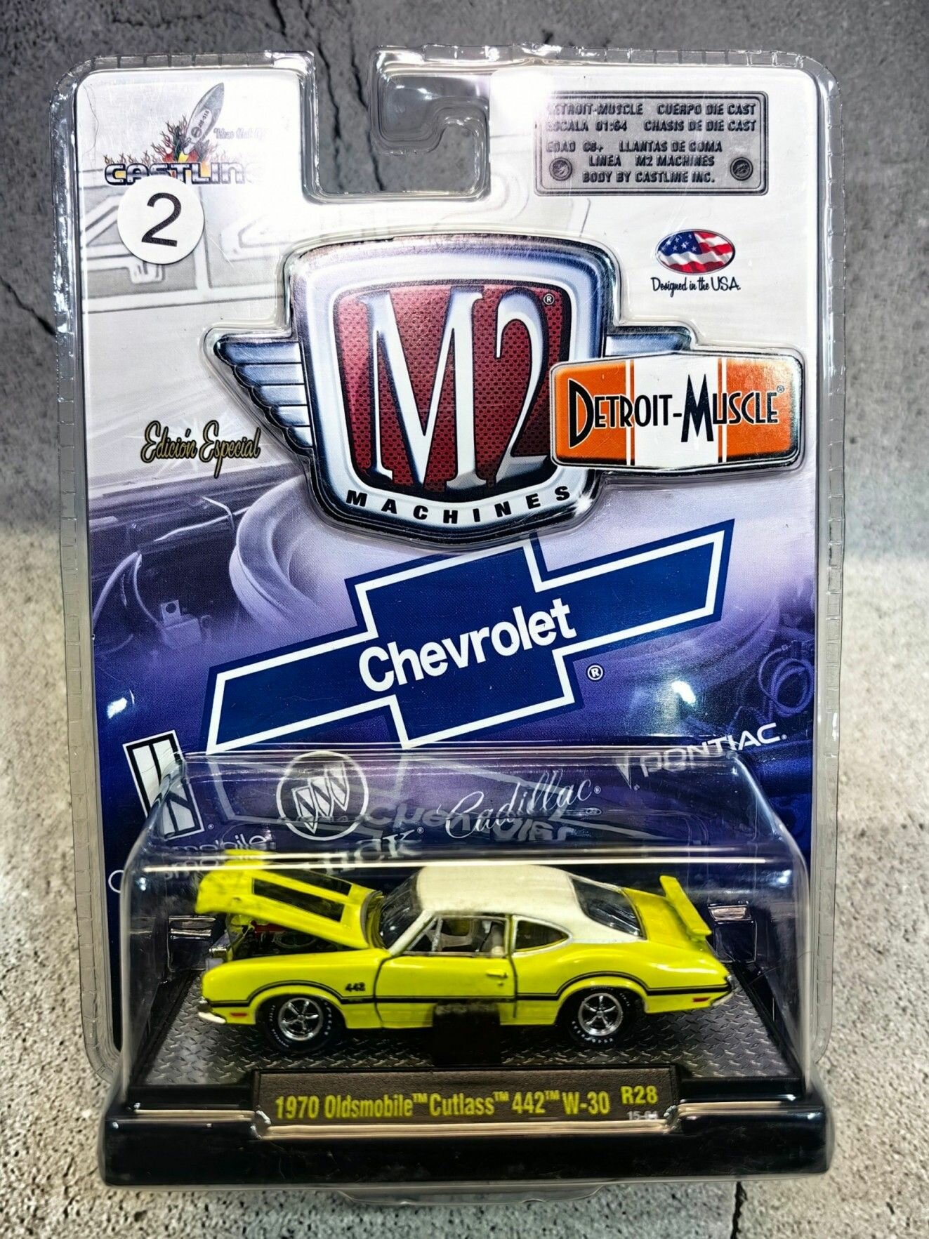 Машинка M2 Machines 1/64 M2 1969 Ford Mustang Oldsmobile Buick Pontiac Chrysler Plymouth Dodge Chevrolet Die-cast Alloy Car Model Gift