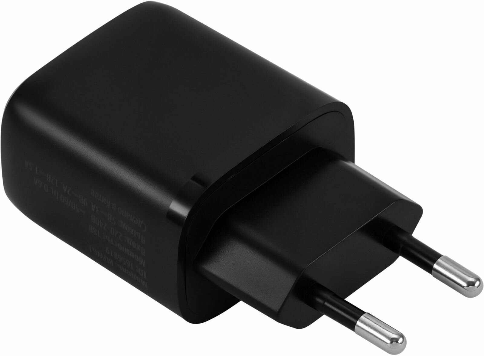 Зарядное устройство Buro сетевое, 18 Вт, 3 А QC, USB-A, универсальное, черное (BUWG18P100BK)