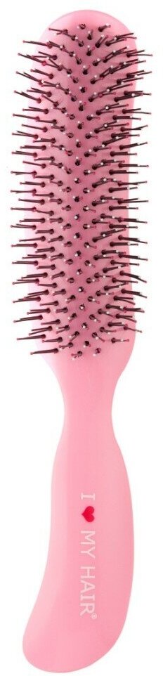 ILMH Щетка для волос Therapy Brush расческа розовая глянцевая M
