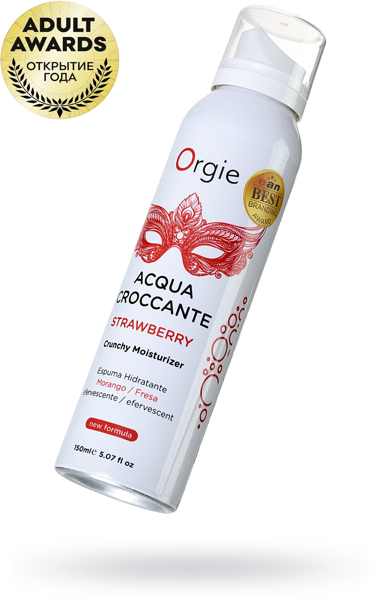Шипучая увлажняющая пена Orgie Acqua Croccante для массажа 150 мл