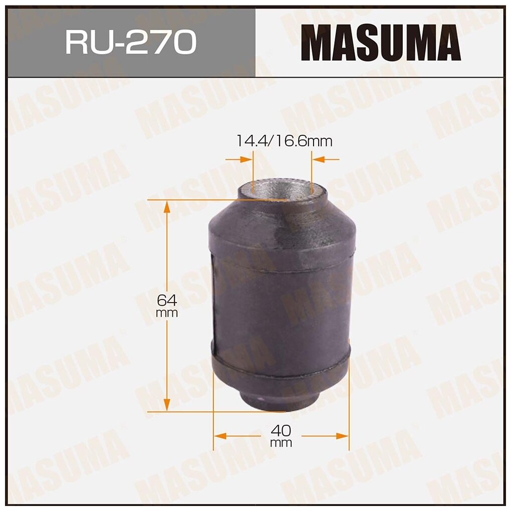 Сайлентблок рычага Mitsubishi Pajero 90-00, L200 96-08 переднего нижнего передний MASUMA