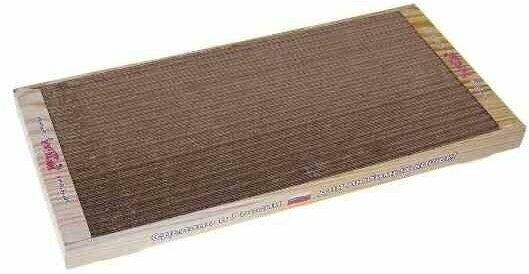 Рав Когтедралка домашняя с кошачьей мятой, малая 50х24х3,1см