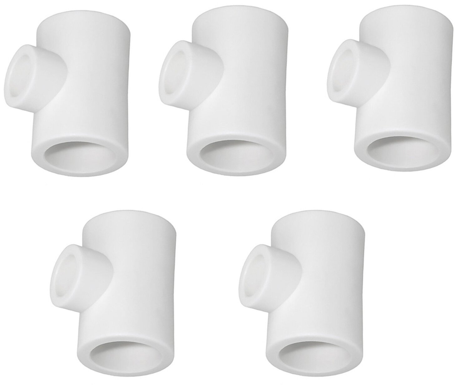 Тройник переходник для полипропиленовых труб 25x20x25 мм, упаковка: 5шт