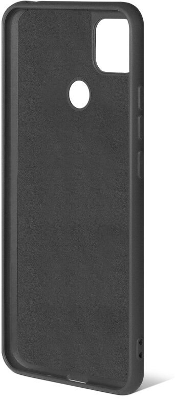Чехол для Xiaomi Redmi 10A / 9C, черный, микрофибра, DF xiOriginal-14
