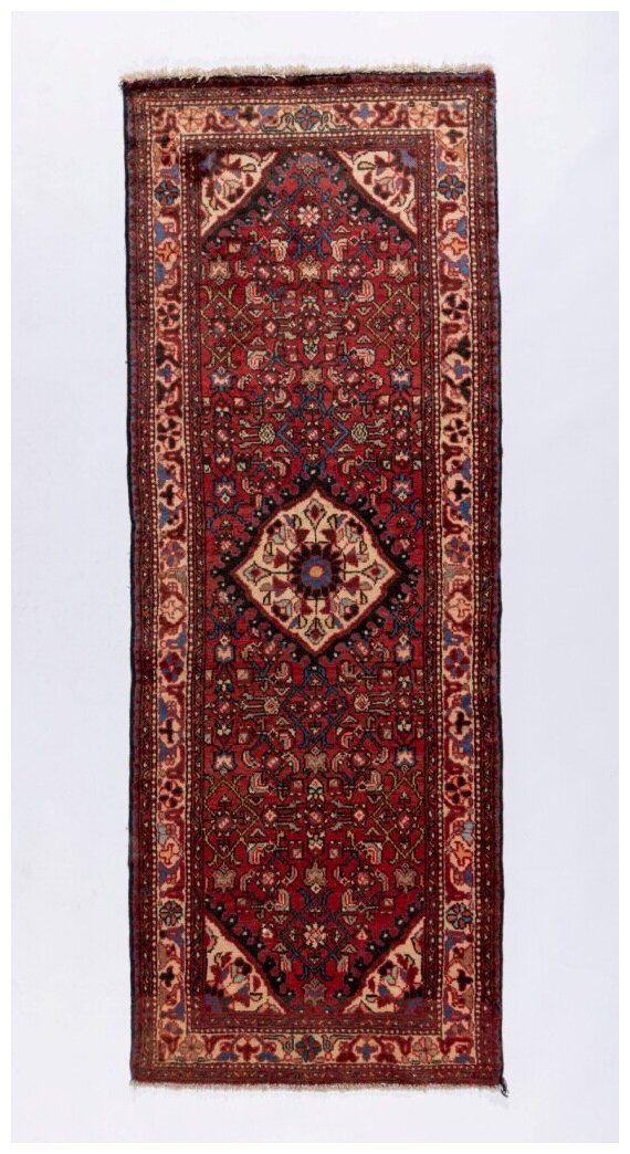 Винтажный ковер Persepol, ручной работы, шерсть/хлопок, 0,75x2,07 м, Иран