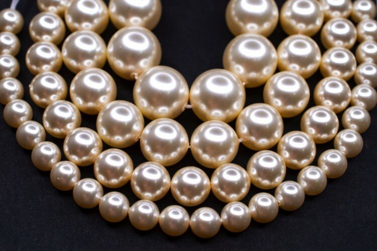 Жемчуг Swarovski 5810 #621 10мм Crystal Creamrose Pearll, 5810-10-621, 2шт