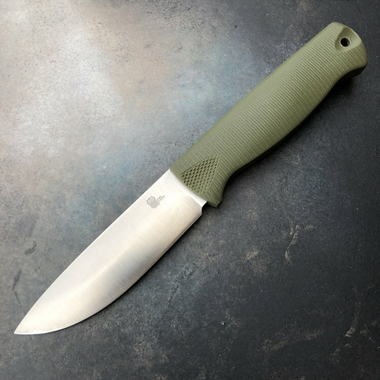 Нож OWL Knife HOOT N690 G10 олива