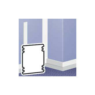 Legrand (Легранд) Уплотнительный зажим для мини-плинтусов DLPlus 60х16/20 белый 030295