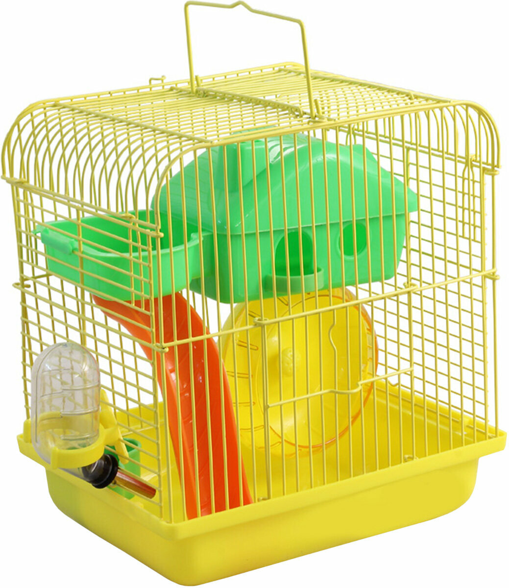 Клетка для мелких грызунов Triol YD257 эмаль 22,5 х 17 х 25 см цвета в ассортименте (1 шт)