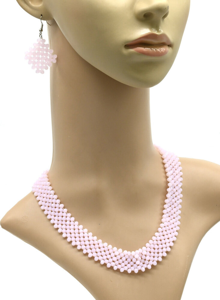 Колье, циркон