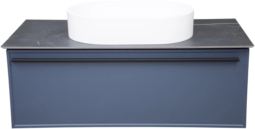 Тумба синий матовый 97,6 см La Fenice Elba FNC-01-ELB-BG-100